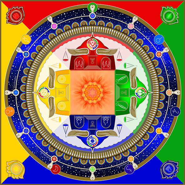 Tapis de prière essénien - Ange du Prendre-soin